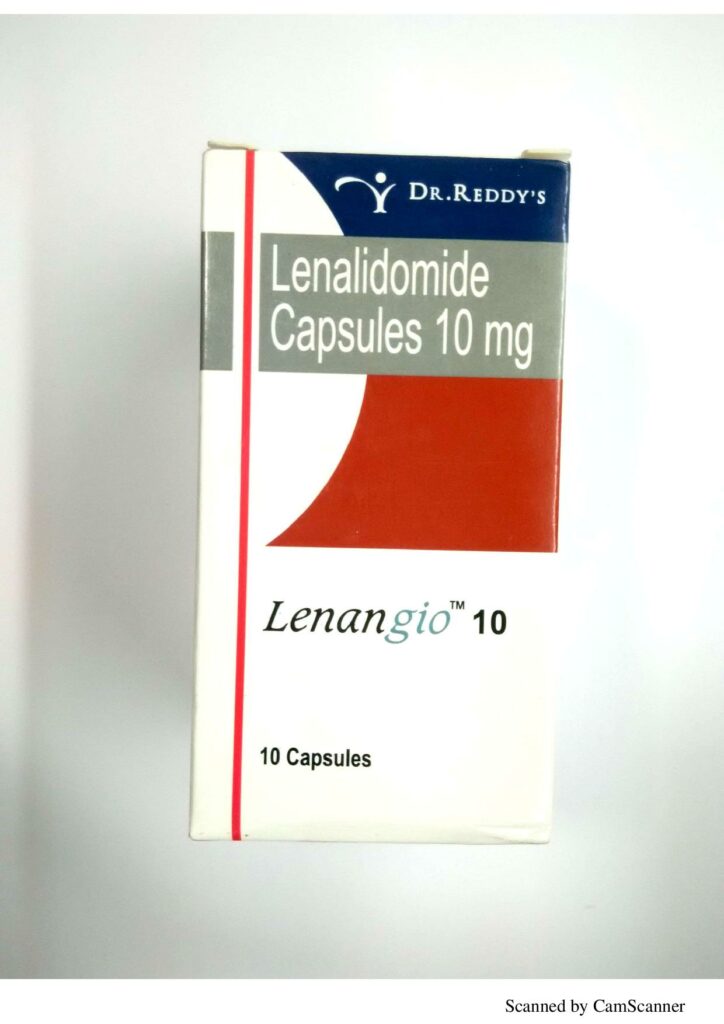 LENANGIO Lenalidomide 5mg , 10mg & 25mg Capsules – 3S Corporation