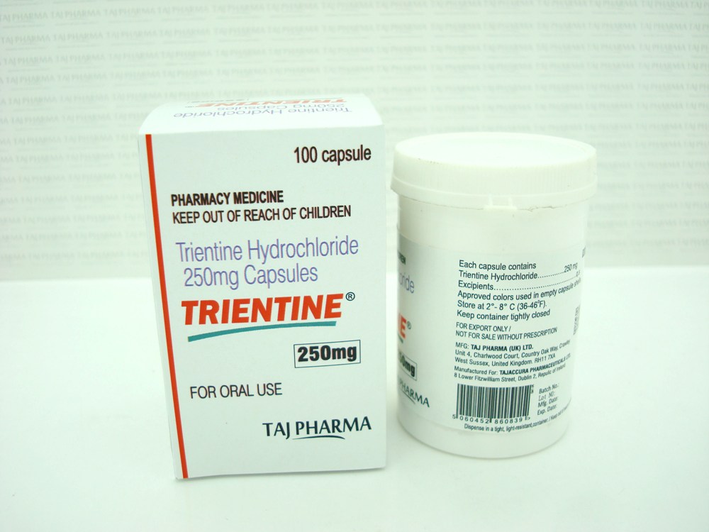 TRIENTINE (Trientine Hydrochloride) Capsule – 3S Corporation